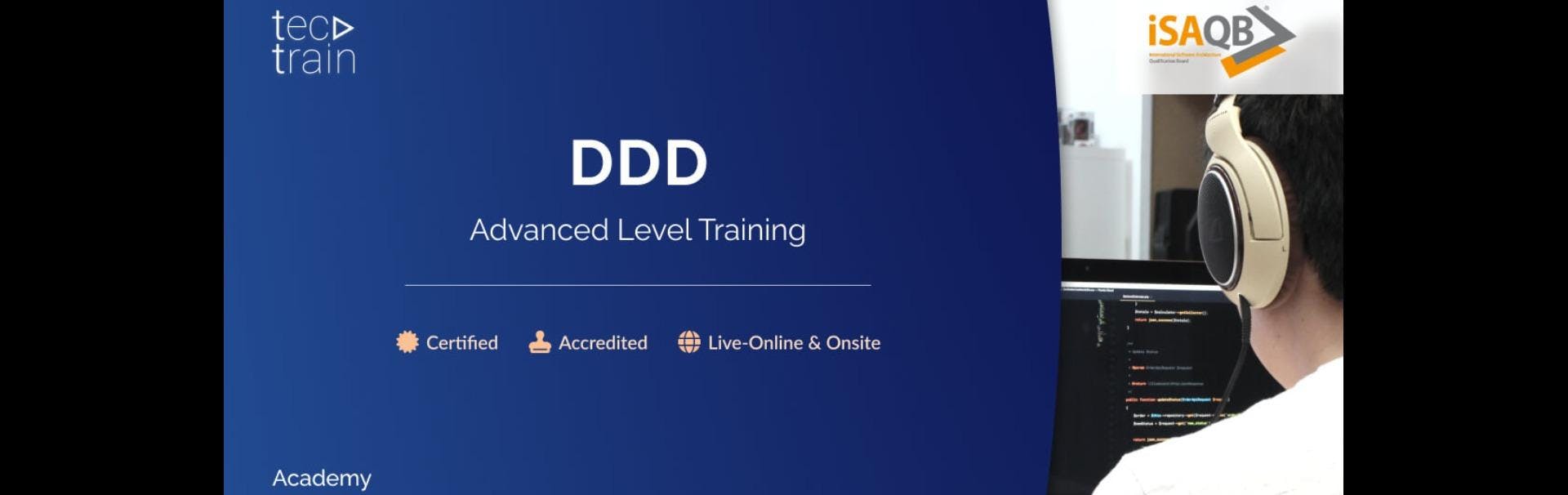 iSAQB® DDD - Domain Driven Design Training 20-22 Feb 2024 / Live-Online ...